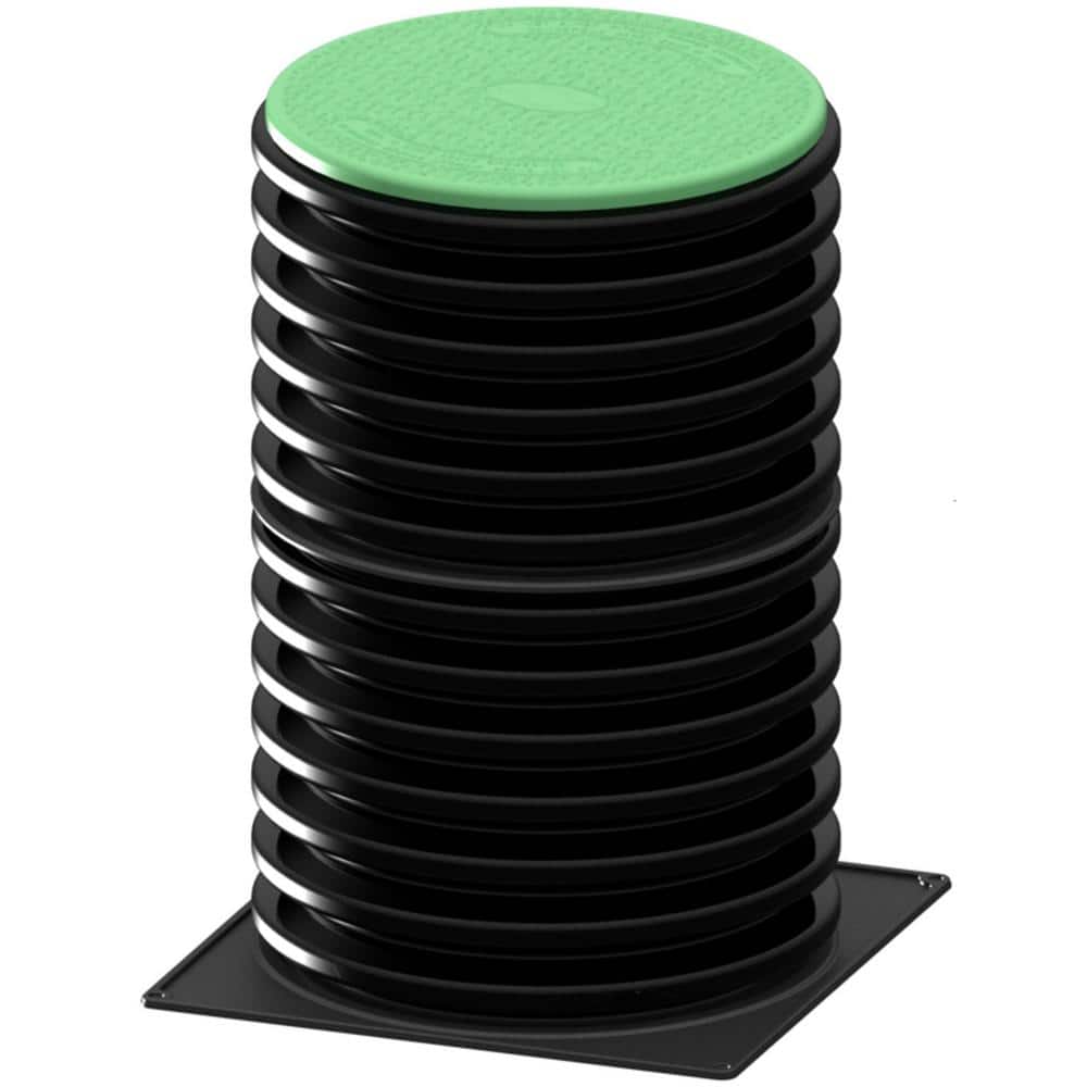 Aero-Stream 23.5 in. Dia x 41 in. Septic Tank Riser Kit-102581 - The ...