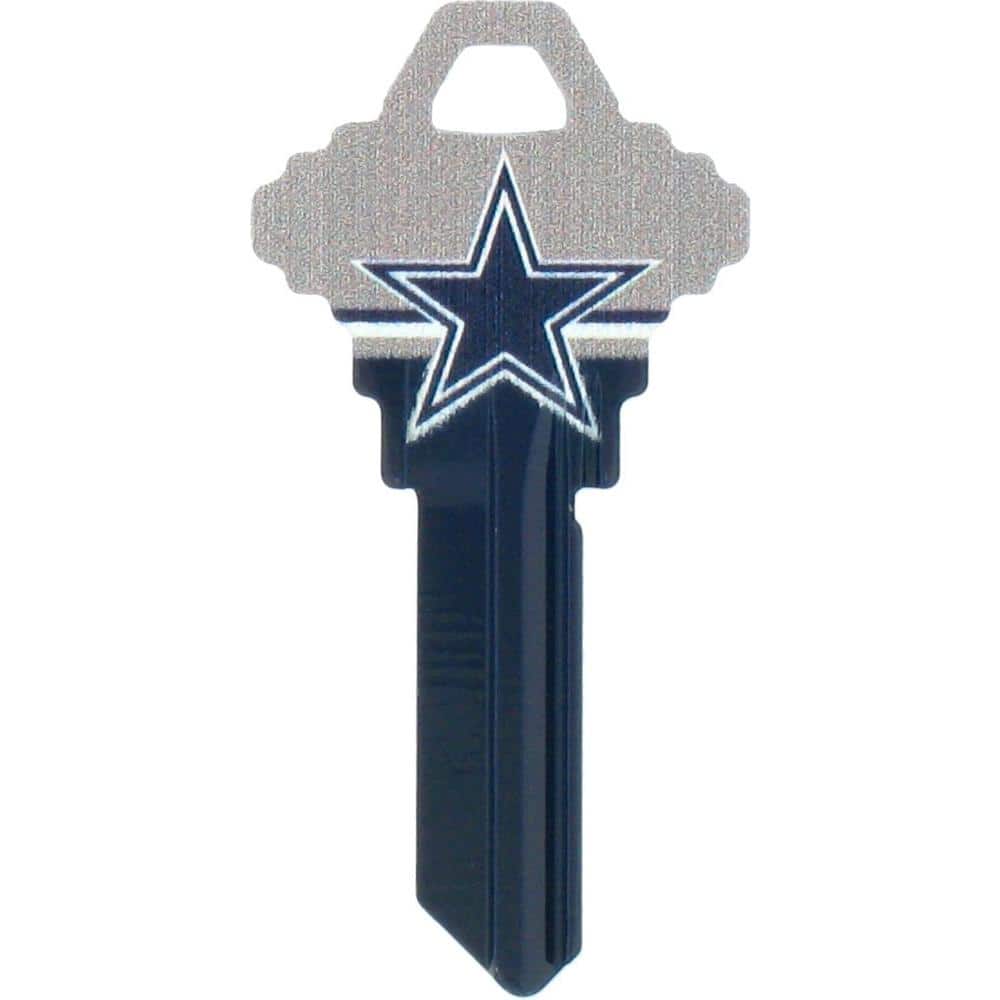 Hillman #68 NFL Dallas Cowboys Key Blank 89594 - The Home Depot