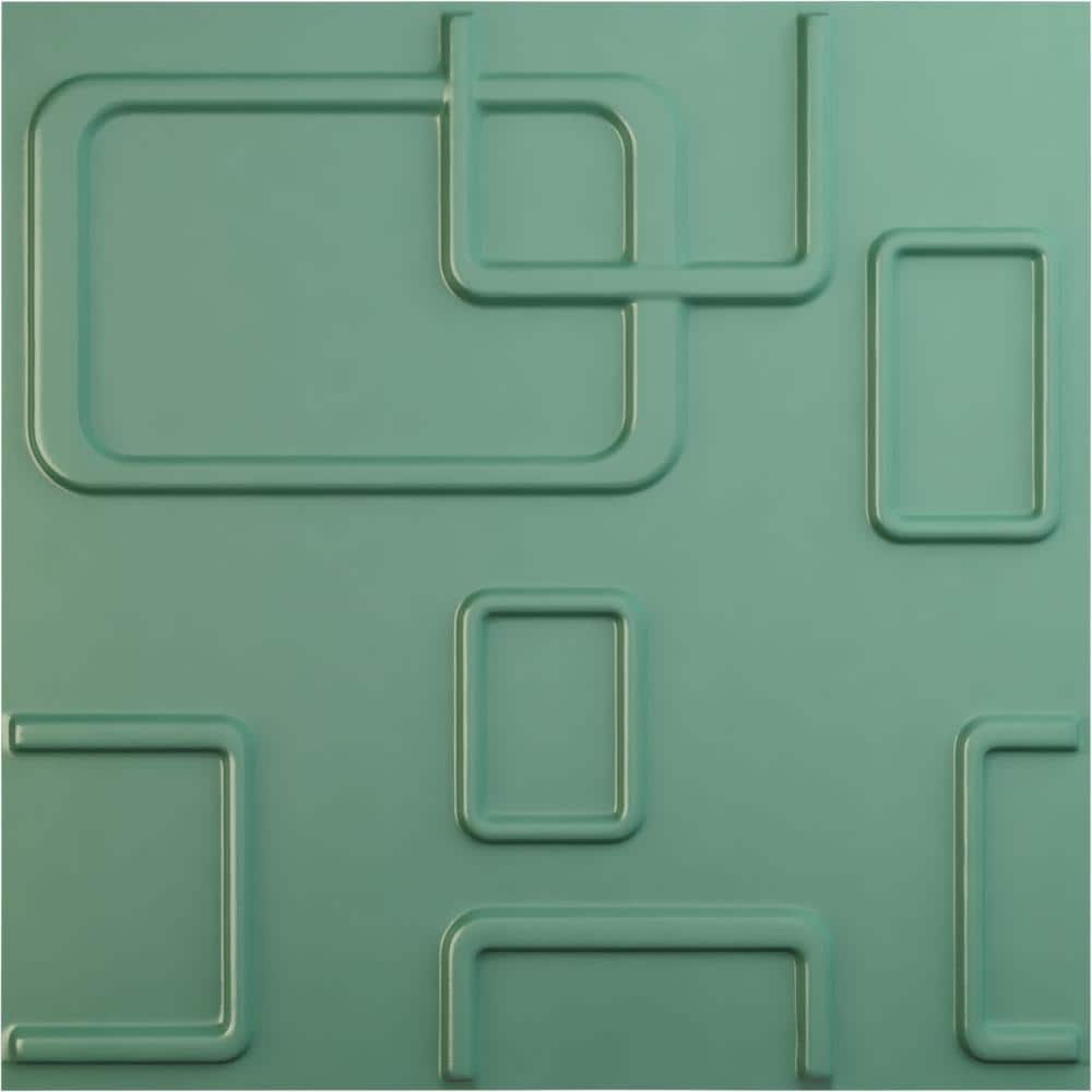 Ekena Millwork 19 5/8 in. x 19 5/8 in. Odessa EnduraWall Decorative 3D ...