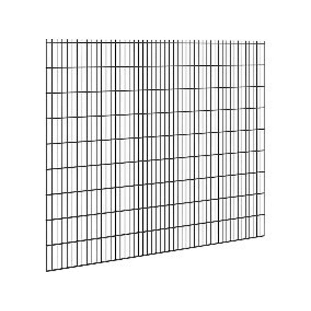 TARTER 6 ft. x 8 ft. Flat Top Metal Spaced Bar Double-Wire Heavy Duty ...