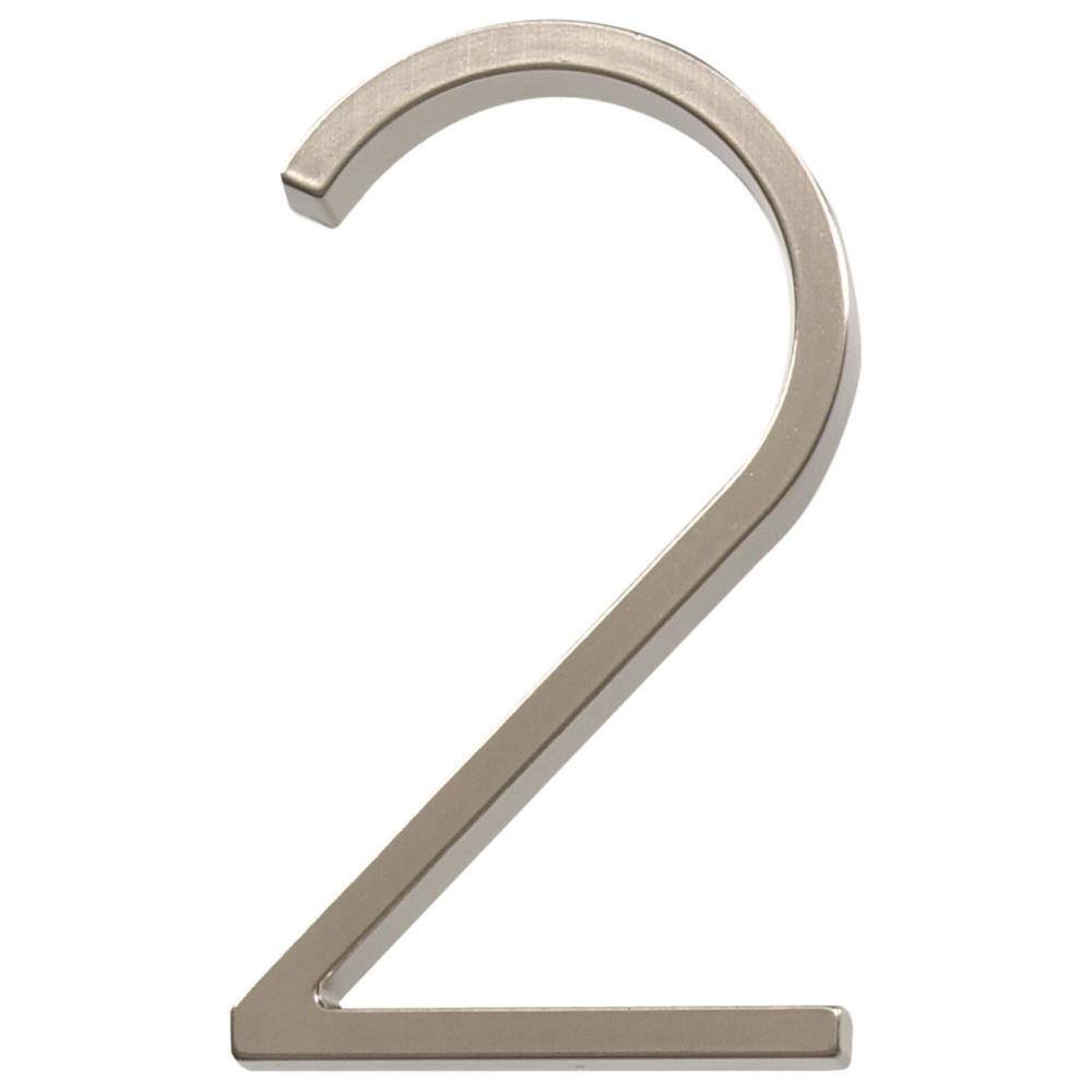 The Hillman Group 5 in. Elevated Nickel Number 2 843082 - The Home Depot