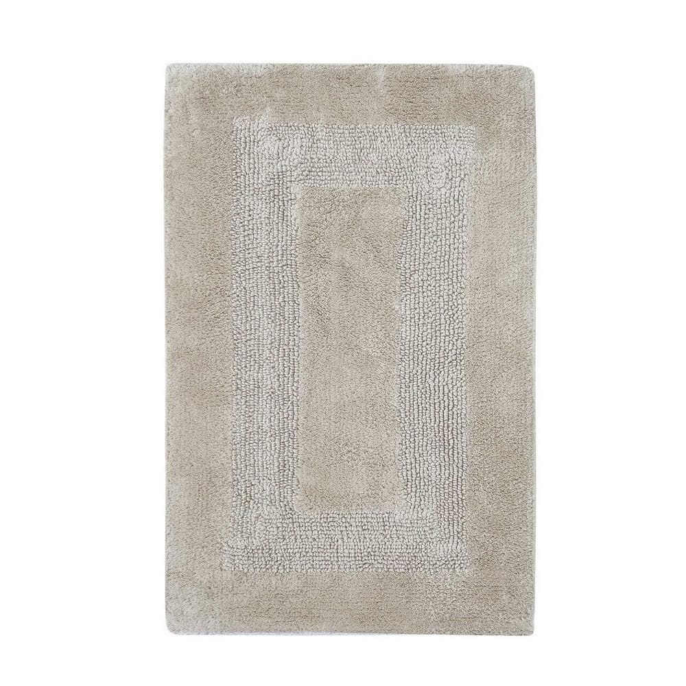 VCNY Home Jessica 20 in. x 32 in. Taupe Brown Solid Cotton Rectangle ...