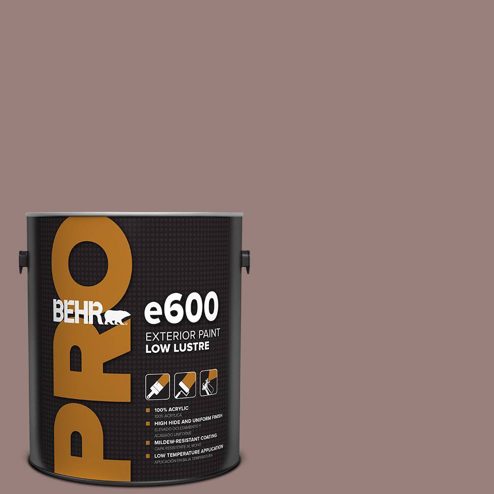 BEHR PRO 1 gal. #N130-5 Mystere Low Luster Exterior Paint PR62301 - The ...