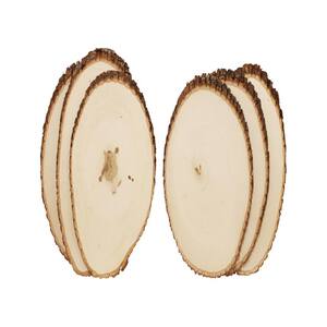 Walnut Hollow 1 in. x 13 in. x 13 in. Basswood Extra Large Round Live ...