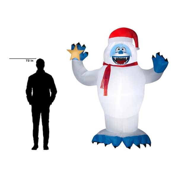 Inflatable Yeti Gemmy Airblown Inflatable Bumble With Star Grinch ...
