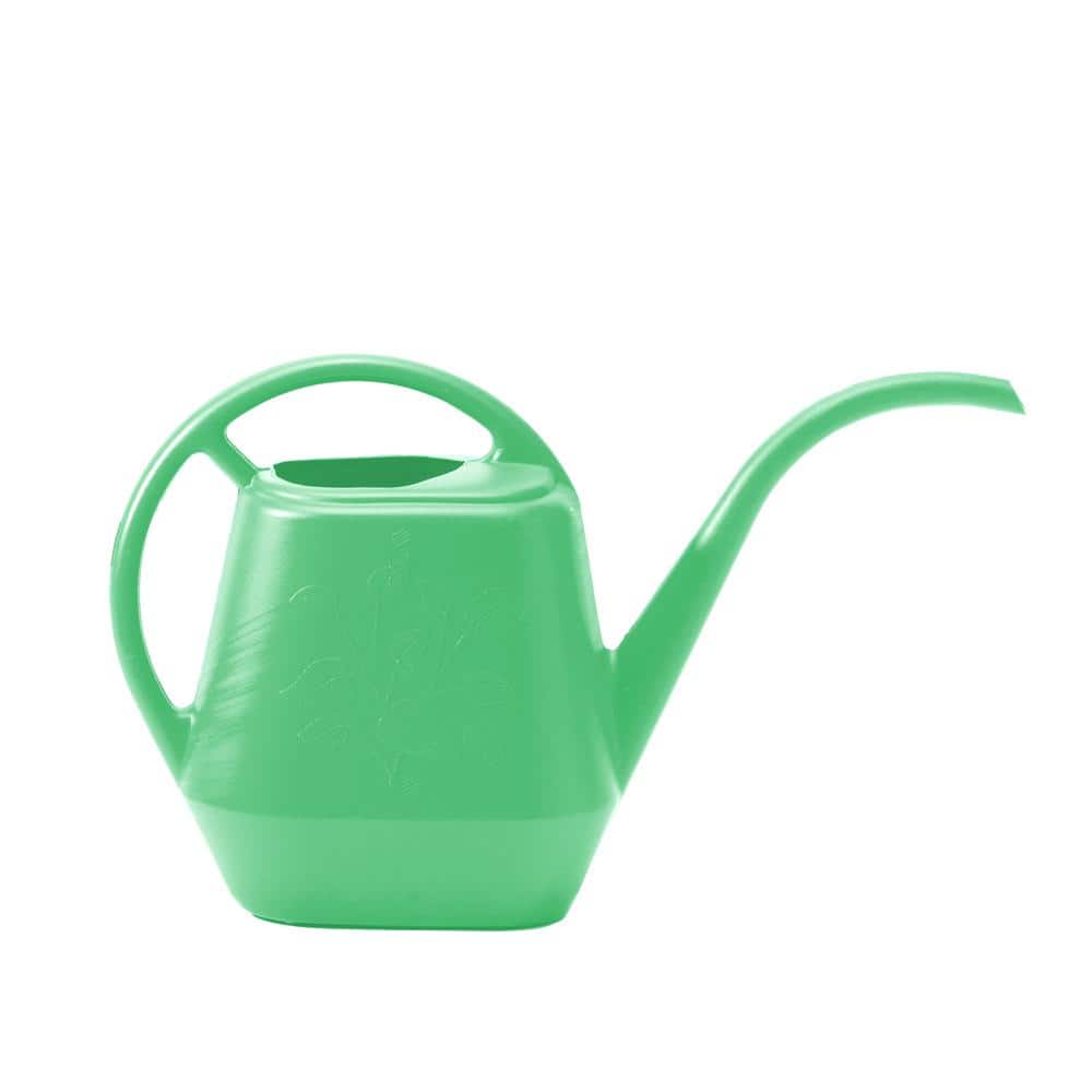 Reviews for Bloem Aqua Rite 0.4 Gal. Mint Green Plastic Watering Can ...