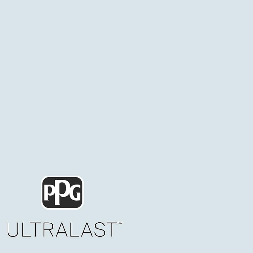 PPG UltraLast 5 gal. PPG1158-1 Baby's Breath Semi-Gloss Interior Paint ...