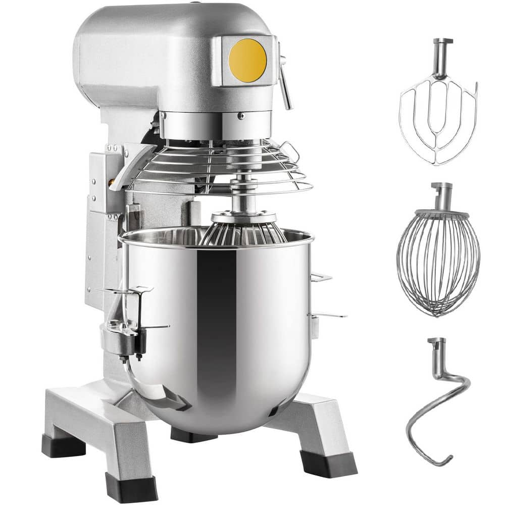 SKYSHALO Commercial Food Mixer 20 qt. Commercial Mixer with Timing ...