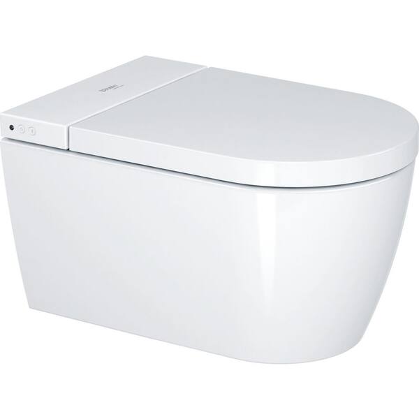 Left Side Flush Lever Duravit Starck 3 Two-Piece Toilet Kit - White ...
