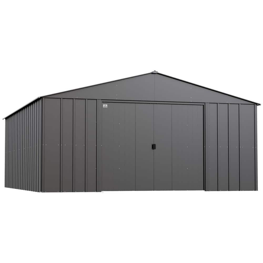 Arrow Classic Storage Shed 17 ft. W x 12 ft. D x 8 ft. H Metal Shed 194 ...
