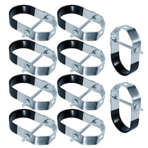 PLUMBFLEX 2 in. PEX Tubing J-Hook Hanger with Nails, Isolates Pipe and ...