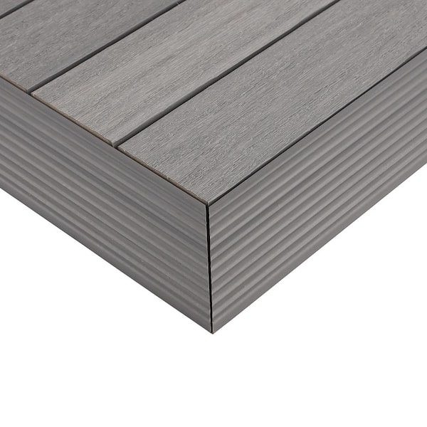 Reviews for NewTechWood 1/6 ft. x 1 ft. Quick Deck Composite Deck Tile ...
