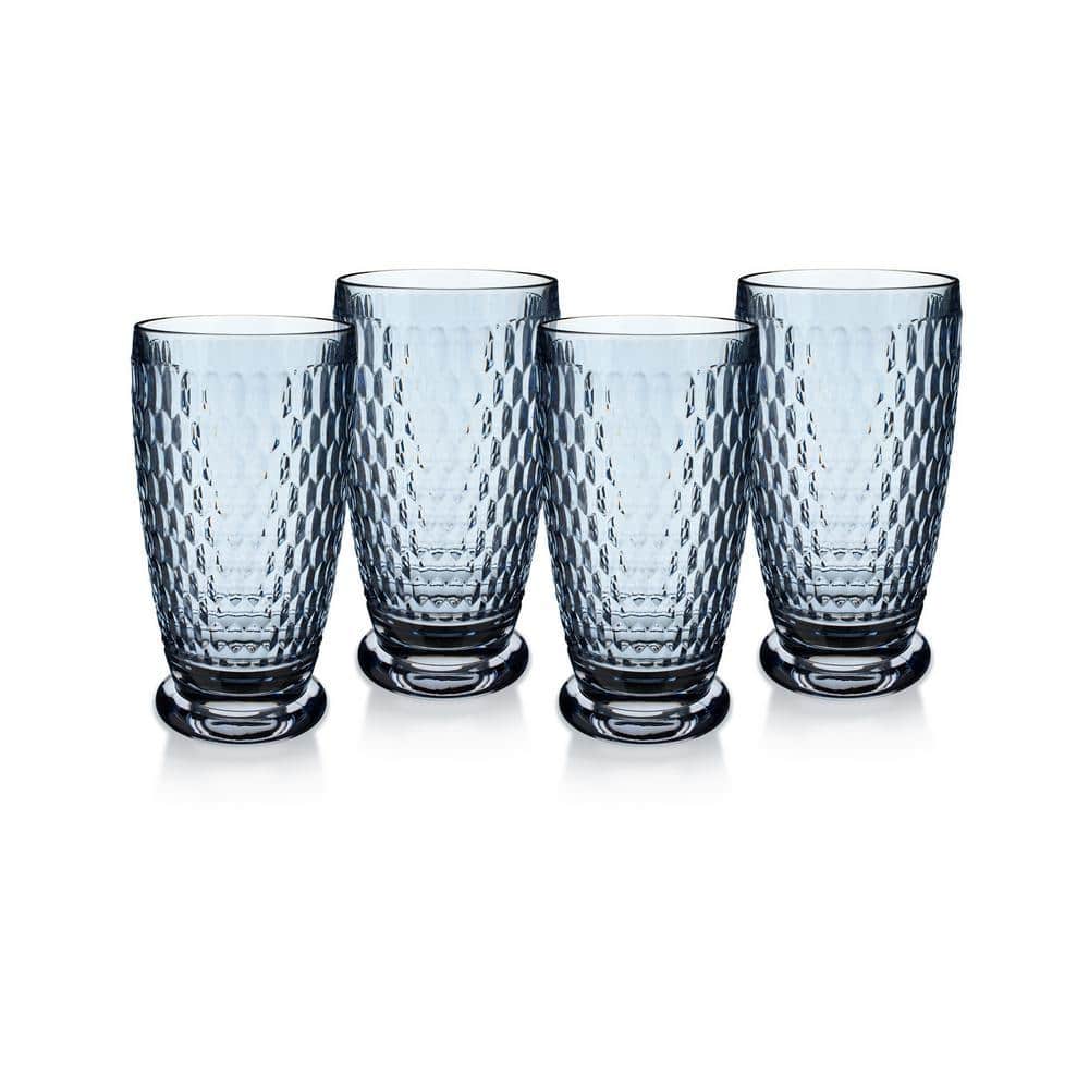 Reviews for Villeroy & Boch Boston Blue Highball Glasses (Set of 4 ...