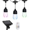 Westinghouse 10-Light 21 ft. Outdoor Solar Color Changing Integrated ...