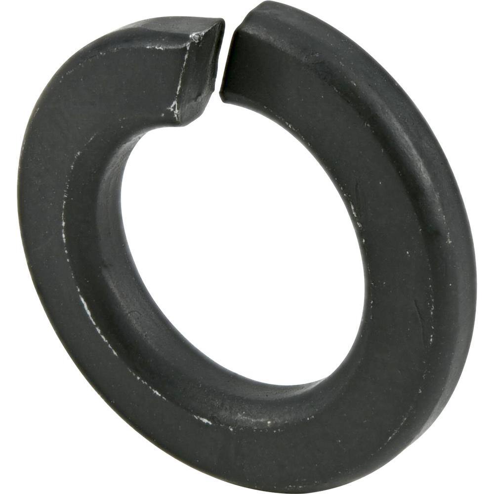 1/4 in. Black Exterior Split Lock Washers (50-Pack) 261252 - The Home Depot