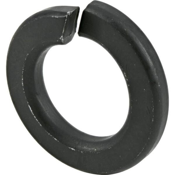 1/2 in. Black Exterior Split Lock Washers (50-Pack) 261255 - The Home Depot