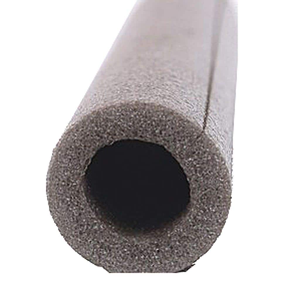Frost King 1 in. x 3/8 in. Thick Wall x 6 ft. Tubular Poly Foam Pipe ...
