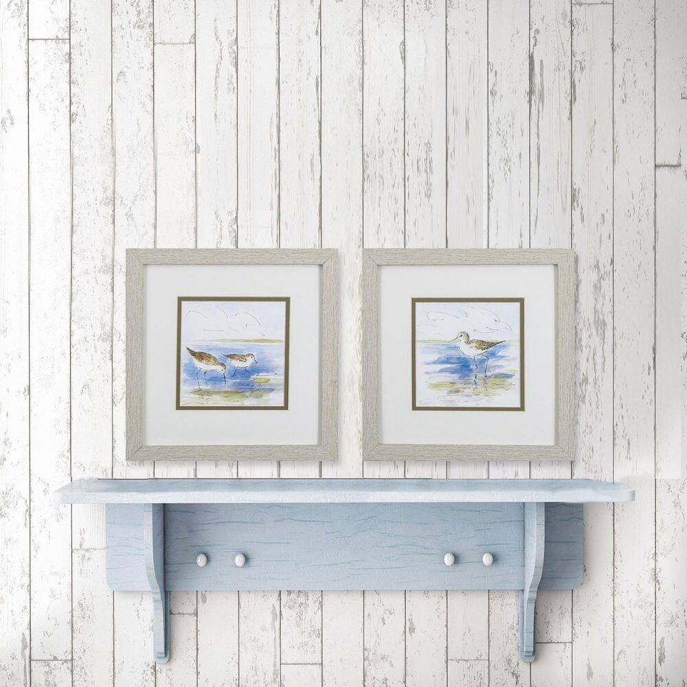 Paragon 2 Piece Framed Giclee Coastal Art Print 11 in. x 11 in. 48096 ...