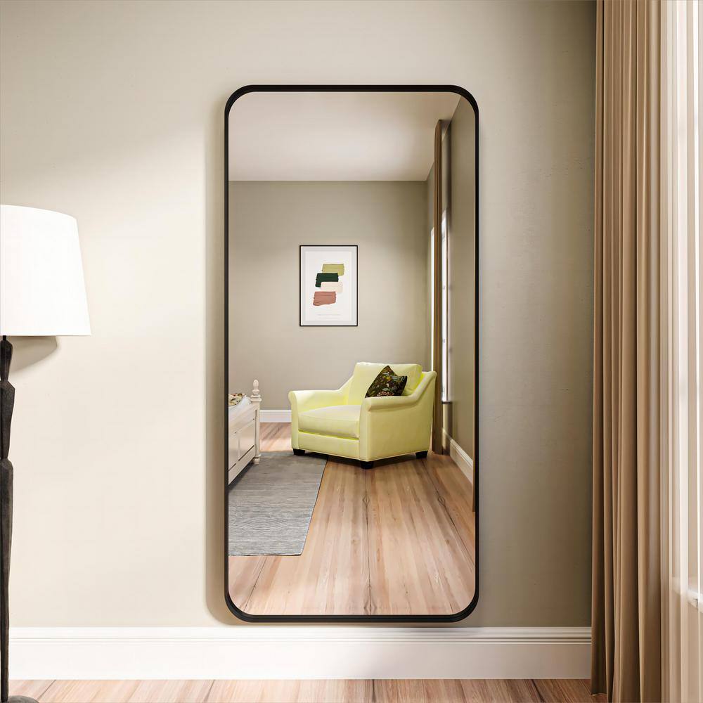 ORGANNICE 28 in. W x 60 in. H Rectangular Modern Wall Mount Mirror ...