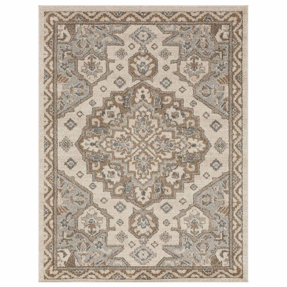 Mohawk Home Laughton Gray 7 ft. 10 in. x 10 ft. Area Rug 848101 - The ...