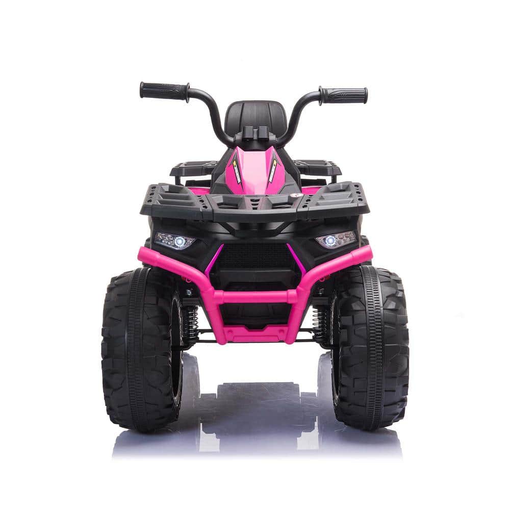 Siavonce Kids ATV 2-Wheeler, 24 Volt 2WD Ride On Toys for Big Kids w/ 2 ...