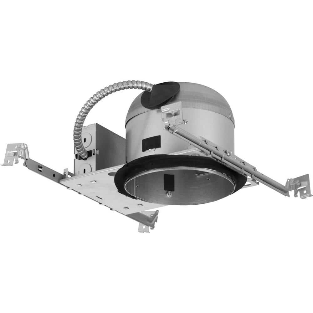 Progress Lighting 6 in. Steel Shallow Air-Tight IC/Non-IC LED Housing ...