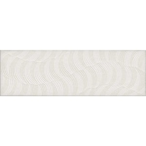 Apollo Tile Ripple White 6 in. x 6 in. Matte Ceramic Wall and Floor ...