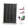 NATURE POWER 110-Watt Polycrystalline Solar Panel with 11 Amp Charge ...