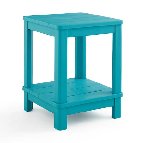 Resin outdoor end table store