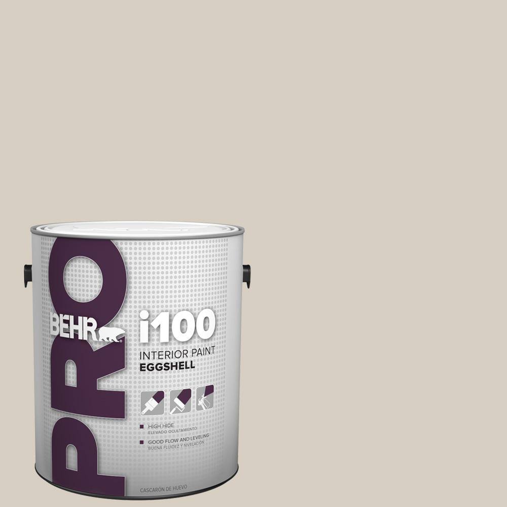 BEHR PRO 1 gal. #BWC-24 Mocha Light Eggshell Interior Paint PR13001 ...