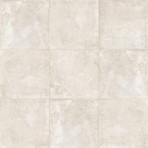 Daltile Laurelwood Cream 4 in. x 6 in. Glazed Porcelain Floor and Wall ...