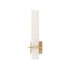 KUZCO Nepal 18 in., 1-Light 18-Watt Brushed Gold Integrated LED Wall Sconce WS84218-BG - The ...