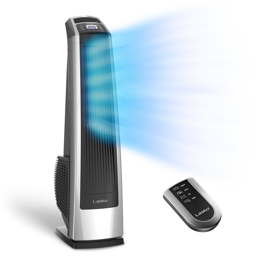 Reviews for Lasko 35 in. 3 Speed High Velocity Tower Fan for Home in ...