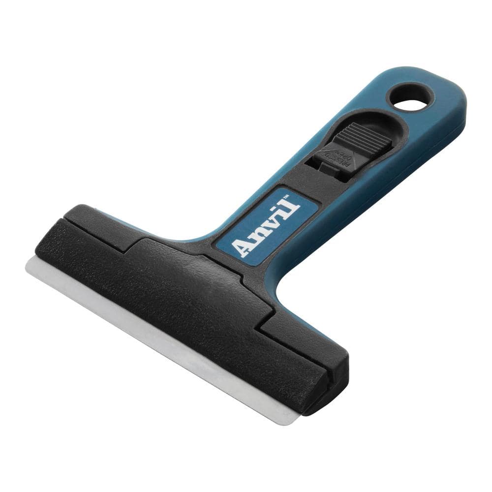 Anvil 4 in. Glass and Tile Paint Scraper GTS ANV The Home Depot