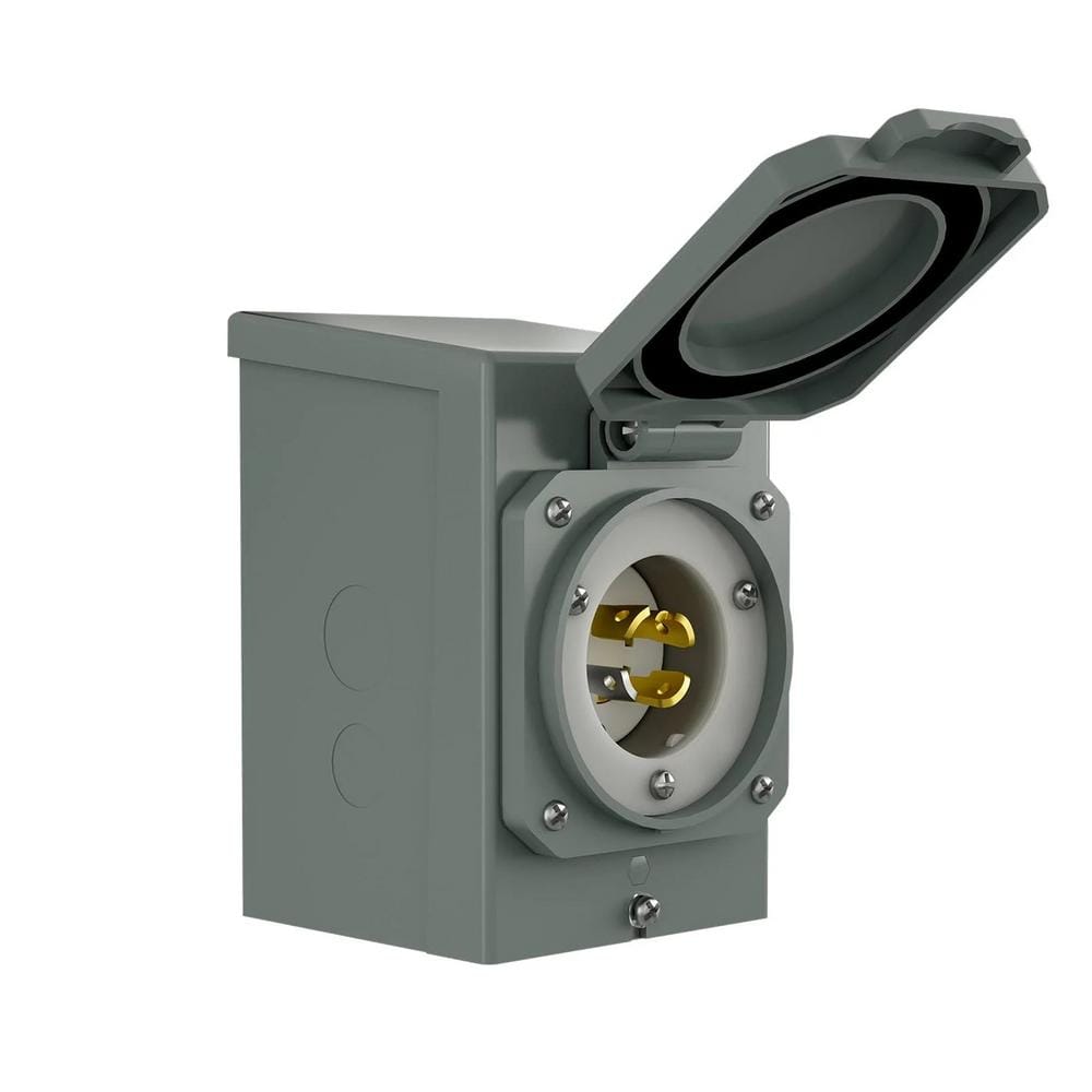 NATURE'S GENERATOR 30A Power Inlet Box NGNLT2430 - The Home Depot