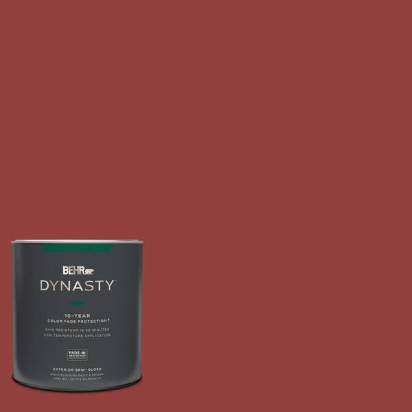 Reviews for BEHR DYNASTY 1 qt. #S-H-180 Awning Red Semi-Gloss Exterior ...