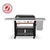 Weber Slate Griddle 3-Burner Propane Gas 30 in. Flat Top Grill in Black ...