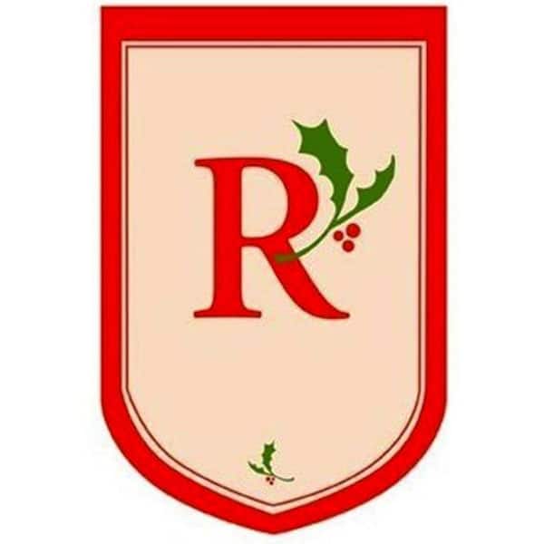 Evergreen Enterprises Holiday Flag, Monogram ''R'' 15718 - The Home Depot