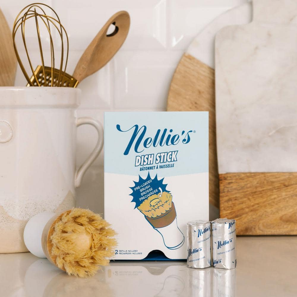 NELLIE'S Dish Stick Dishwashing Brush NADS-S - The Home Depot