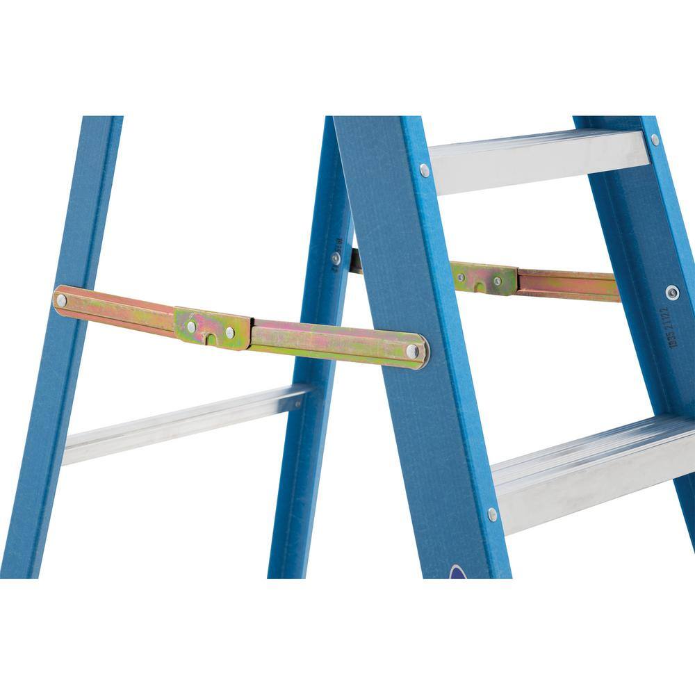 Buy 8 ft. Fiberglass Step Ladder with 250 lb. Load Capacity Type I Duty ...