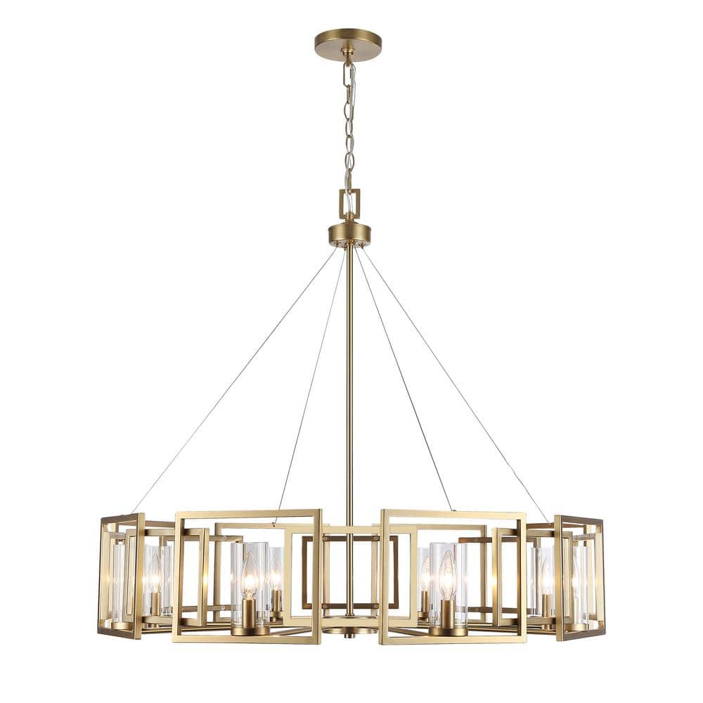Golden Lighting Marco 8-Light Chandelier in Brushed Champagne Bronze ...