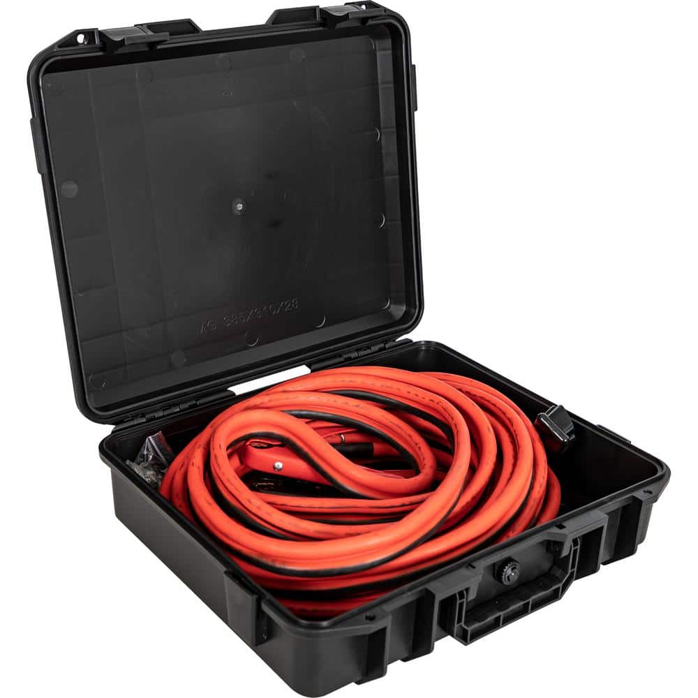 Buyers Products 32.5 Foot Long Booster Cables with Black Quick Connect ...