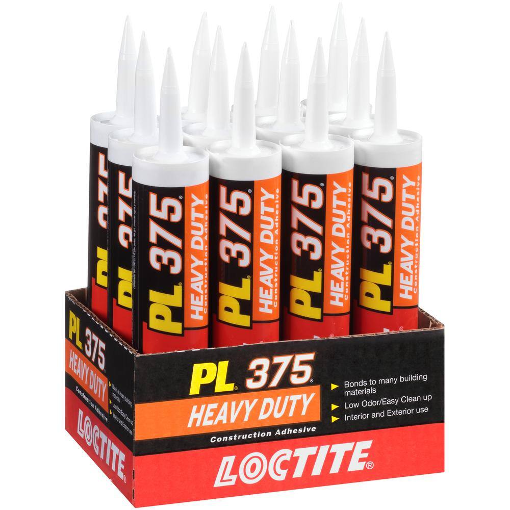 Reviews for Loctite PL 375 10 fl. oz. Heavy Duty Construction Adhesive ...