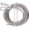 Prime-Line 20 lbs. 1/8 in. Garage Door Extension Spring Cable Carbon ...