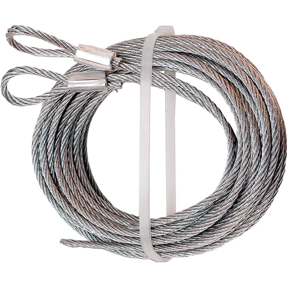 Prime-Line 20 lbs. 1/8 in. Garage Door Extension Spring Cable Carbon ...