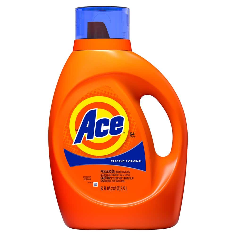 Ace 92 oz. Original Scent Liquid Laundry Detergent (64 Tandas ...