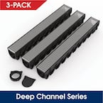 RELN Storm Drain Series 5 in. W x 5.25 in. D x 39.4 in. L Channel Drain ...