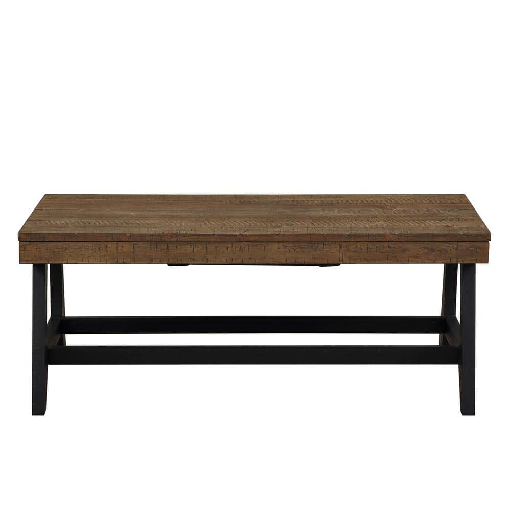 Steve Silver Ralston Caramel and Ebony Lift-Top Coffee Table RN150C ...