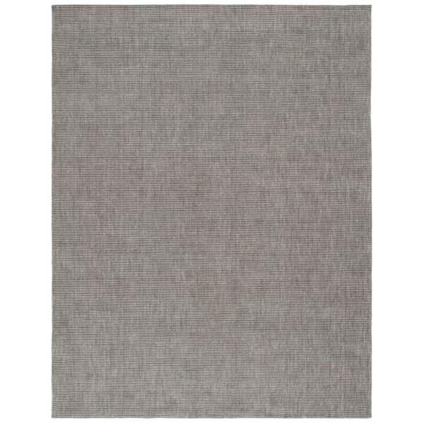 SAFAVIEH Himalaya 8 ft. x 10 ft. Dark Gray Crosshatch High-Low Area Rug ...