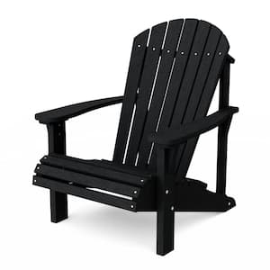 Wildridge Heritage Weathered Wood and Black HDPE Plastic Outdoor ...
